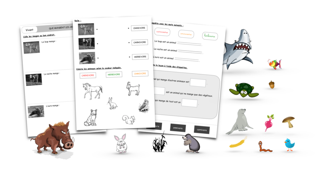 Que mangent les animaux ? - leblogducancre.com