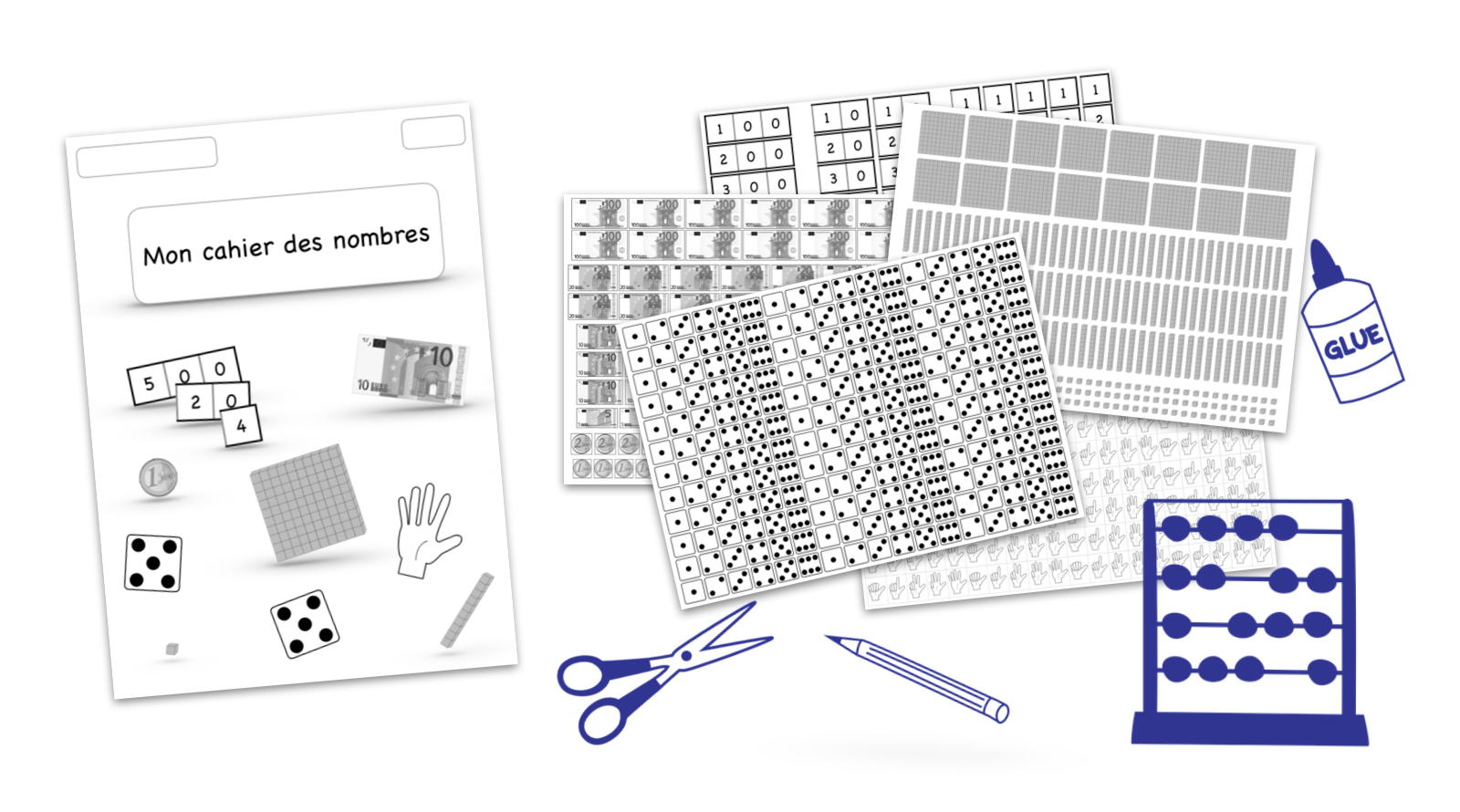 Kit complet cahier des nombres – leblogducancre.com