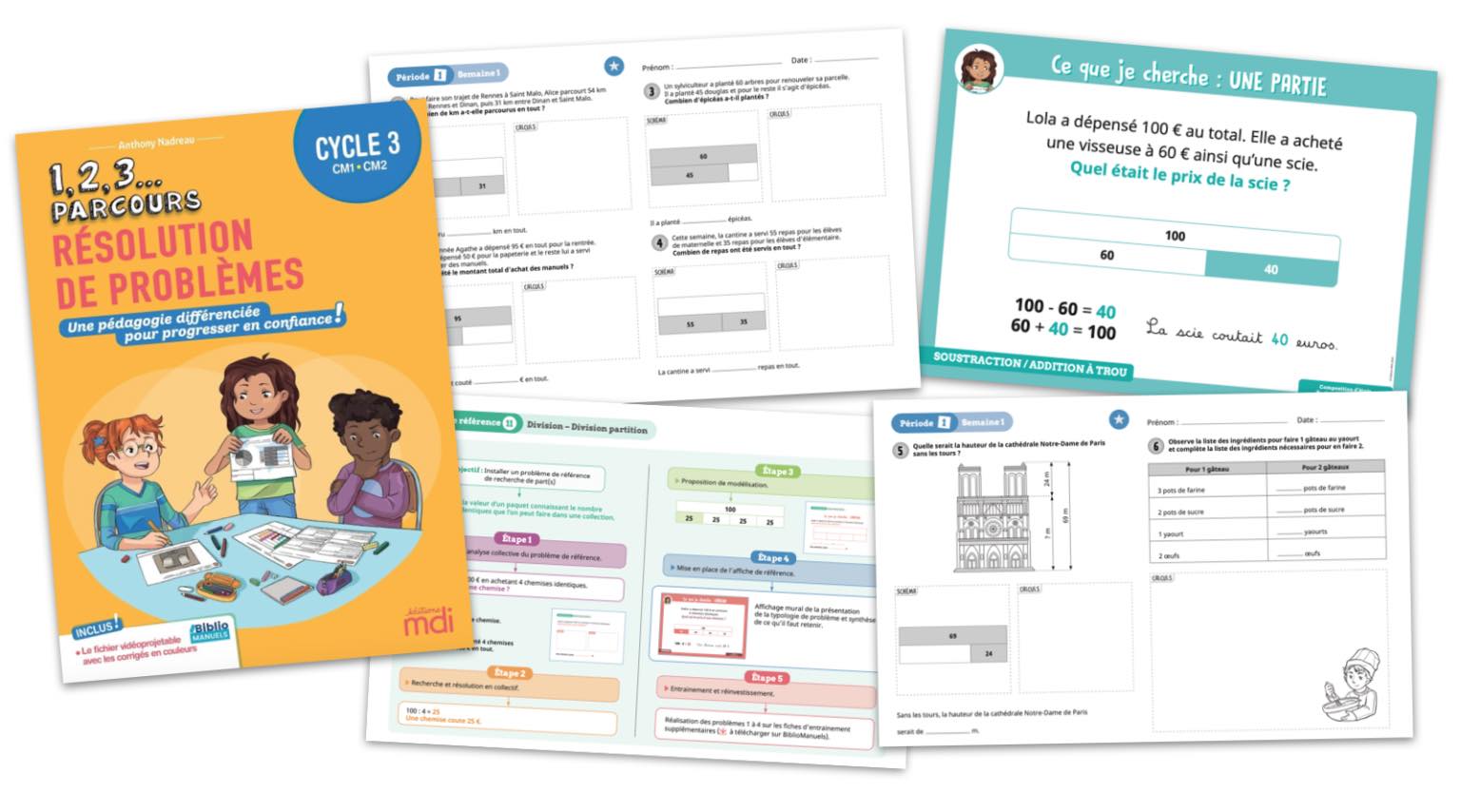1,2,3…Parcours Résolution de problèmes Cycle 3 - leblogducancre.com